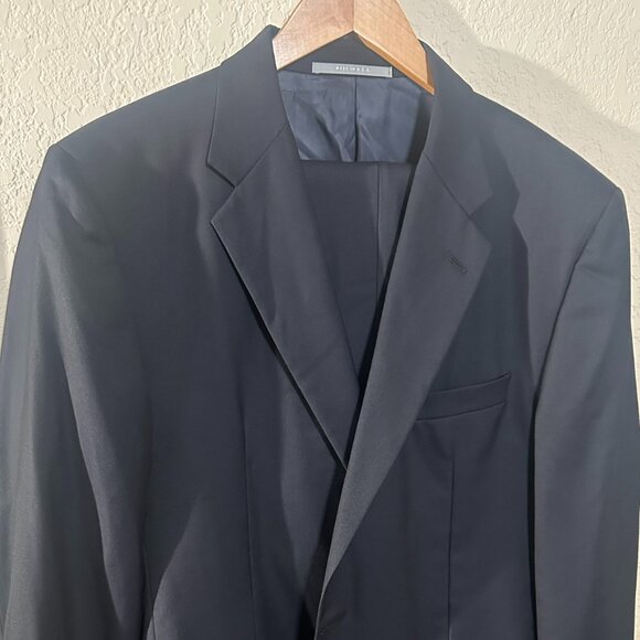Hickey Freeman | Suits & Blazers | Vintage Hickey Freeman Navy Suit ...
